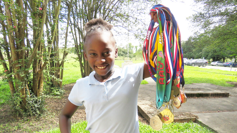 Sarai Gaines blazing trail of medals & records across many disciplines ...