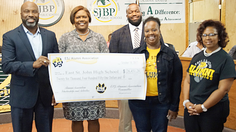 Hemelt: ESJH alumni donate $26K for scholarships & athletic department ...