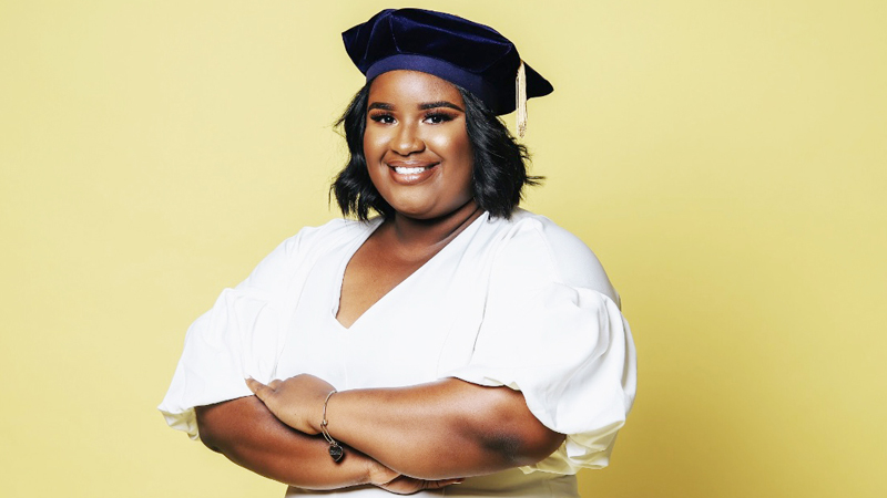 Rhea earns her PhD | L'Observateur