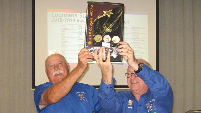 AOL Knights of Columbus receive Triple Star Award | L'Observateur