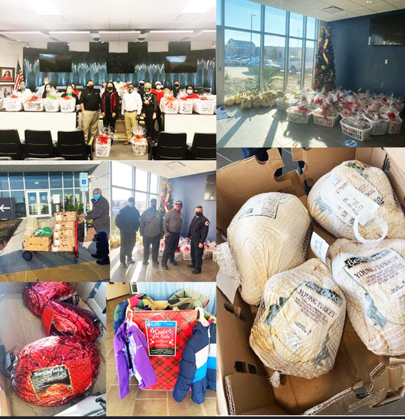 Agencies in the St. John Parish Government Complex assembled food ...