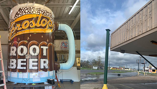 LaPlace Frostop’s iconic roadside neon mug to be re-installed Oct. 3 | L'Observateur