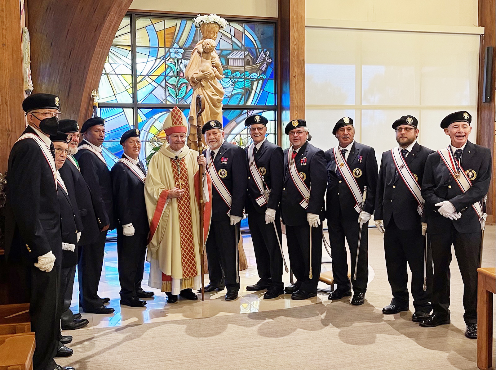 Honor Guard participates in St. Joan of Arc’s 75th anniversary - L ...