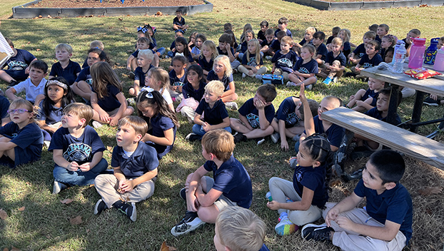 Kindergarteners enjoy the beautiful weather - L'Observateur | L'Observateur