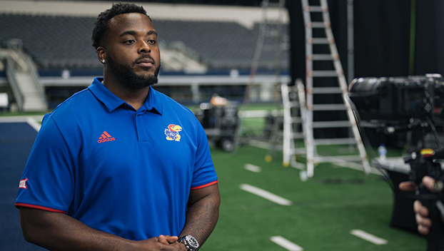 St. Rose native Caleb Sampson named a Big 12 Champion for Life | L ...