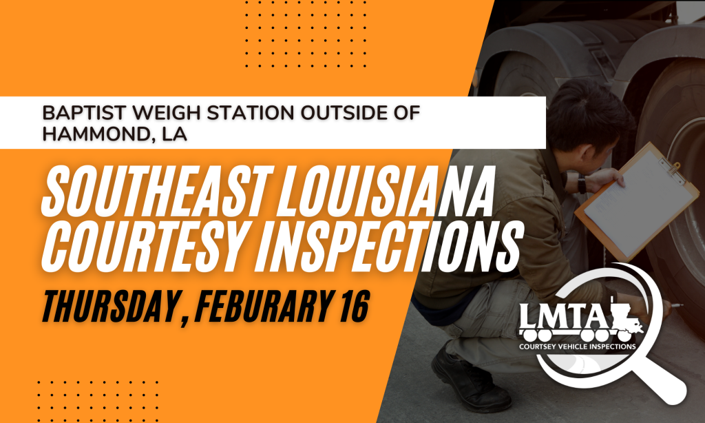 Southeast LA - Courtesy Vehicle Inspections, February 16 - L ...