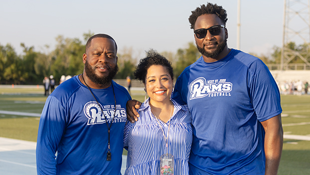 Former NFL player Tyson Jackson returns to Edgard, inspires next ...