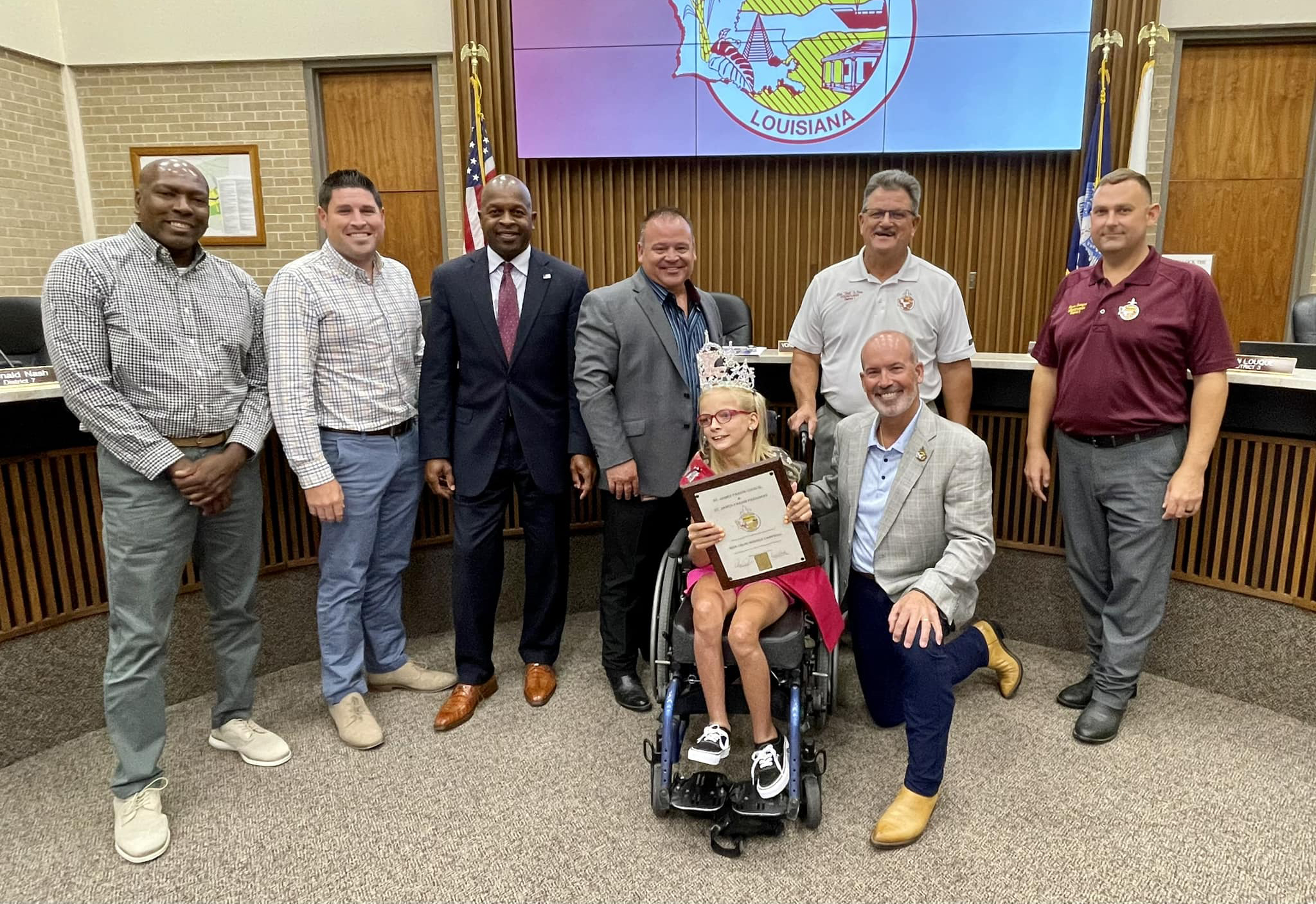 Very Special Miss Louisiana honored by Parish Council | L'Observateur