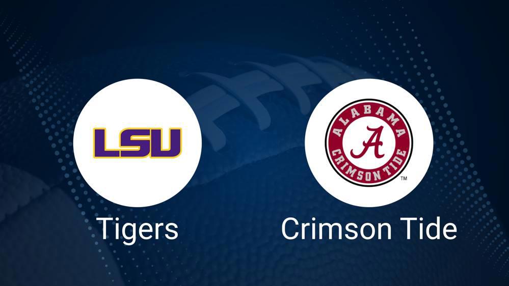 LSU vs. Alabama Nov. 9 Tickets & Start Time | L'Observateur