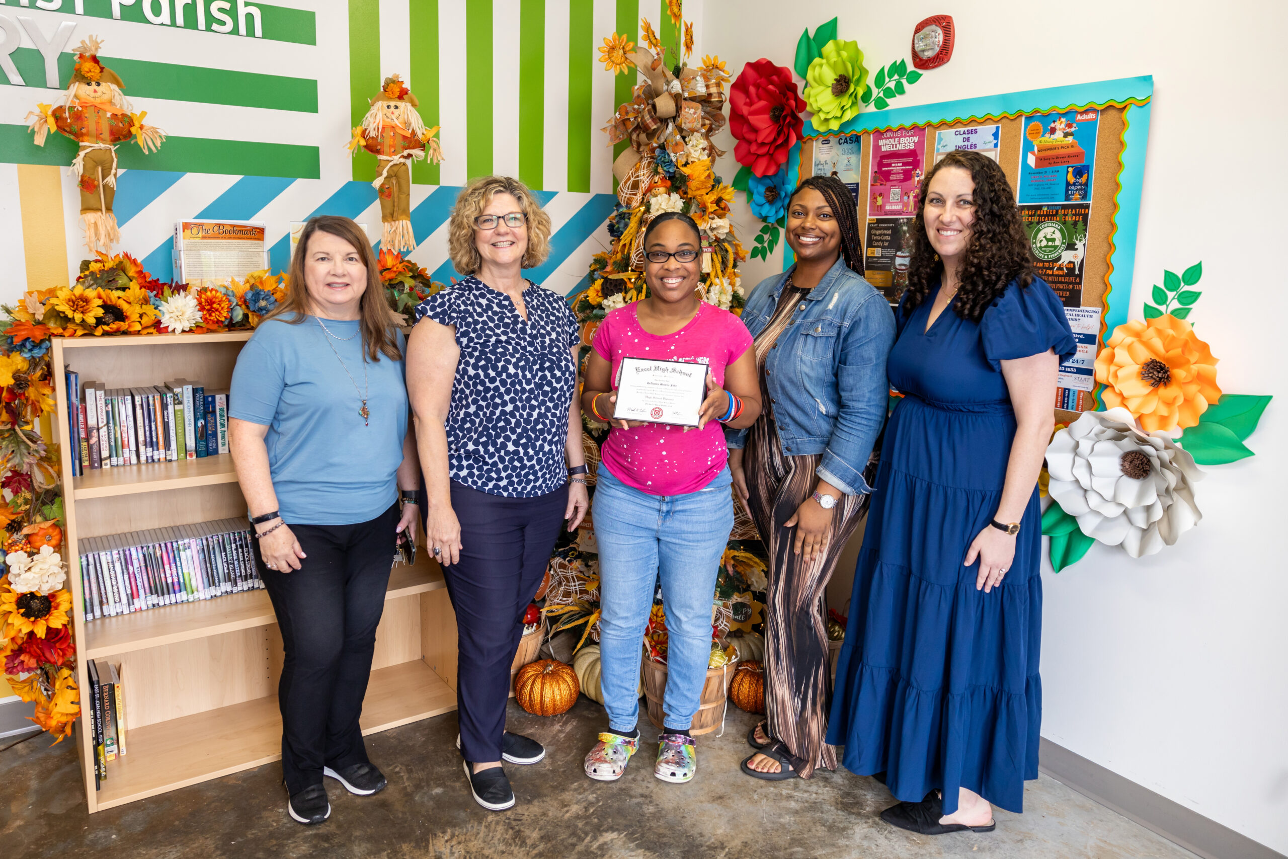 St. John the Baptist Parish Library celebrates first Excel High School ...